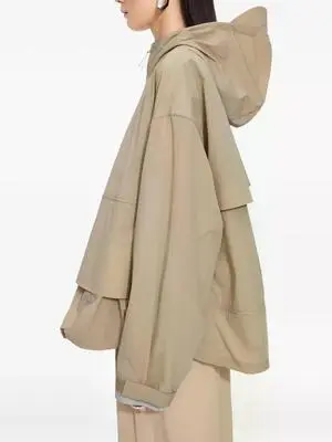 JNBY Drawstring-hem Hooded Jacket - Neutrals