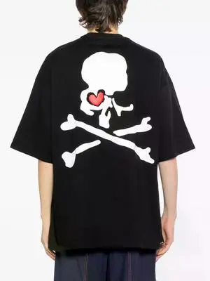 MASTERMIND WORLD Hearts Skull Graphic T-shirt