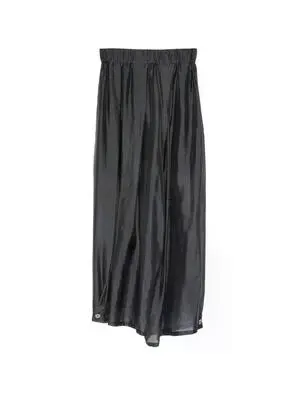 GAZ DE LIN Wide-leg Trousers - Grey
