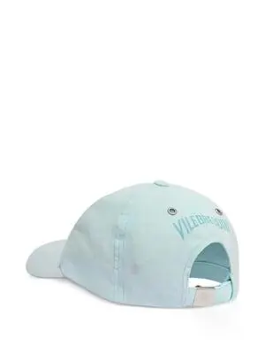 Vilebrequin Turtle Print Eyelet Cap - Blue