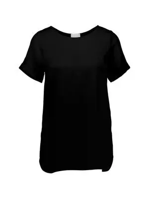 Allude Round Neck T-shirts For Women