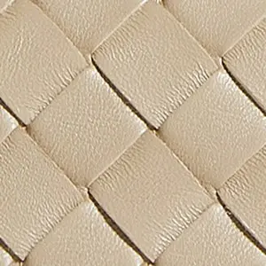 Bottega Veneta Notturno" Woven Leather Pouch - Neutral