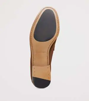 TOM FORD Suede Loafers - Brown