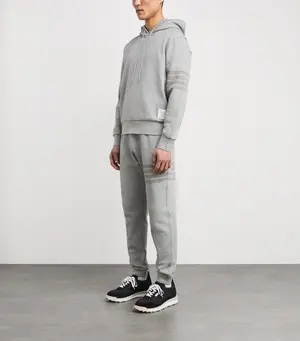 Thom Browne Cotton 4-bar Sweatpants - Grey