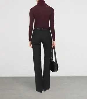 Burberry Stretch Twill Tailored Trousers