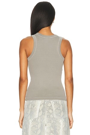 AGOLDE Leigh Ribbed Racerback Tank Top