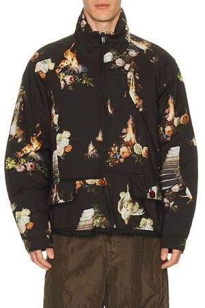 Undercover Printed Blouson Jacket - Black Base