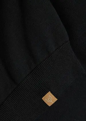 NOW YOU LIVE Woodhouse Half-zip Cotton Jumper