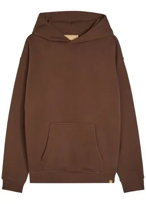 NOW YOU LIVE Harcourt Hooded Cotton-blend Sweatshirt