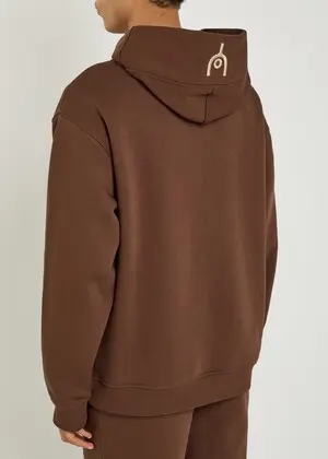 NOW YOU LIVE Harcourt Hooded Cotton-blend Sweatshirt