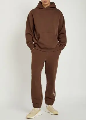 NOW YOU LIVE Harcourt Hooded Cotton-blend Sweatshirt