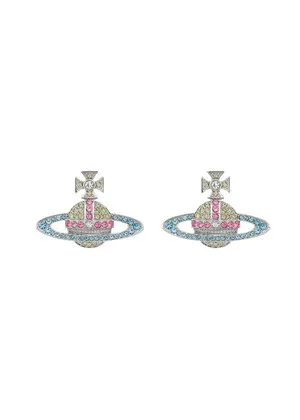 VIVIENNE WESTWOOD Kika Embellished-orb Stud Earrings - Multicoloured