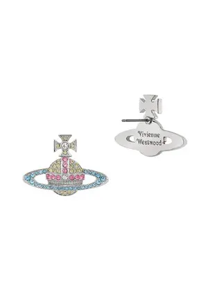 VIVIENNE WESTWOOD Kika Embellished-orb Stud Earrings - Multicoloured