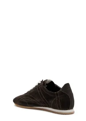 TOTEME Suede Lace-up Sneakers