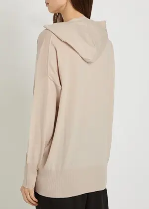 NOW YOU LIVE Beeby Hooded Merino Wool Jumper