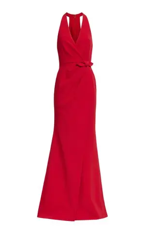 Elie Saab Cady Maxi Gown - Red