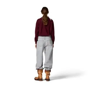 Miu Miu Wool Polo Sweater - Amaranth/black