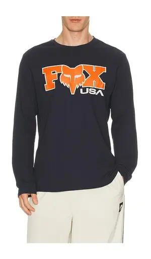 FOX RACING Circa 74 Thermal Long Sleeve Tee In . Also