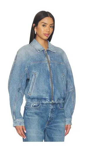 AGOLDE Dixon Cocoon Bomber Jacket