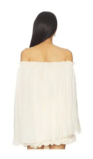 ANIYE RECORDS Off-the-shoulder Blouse - Yellow