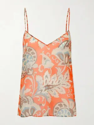 Etro Printed Camis Tanks For Women