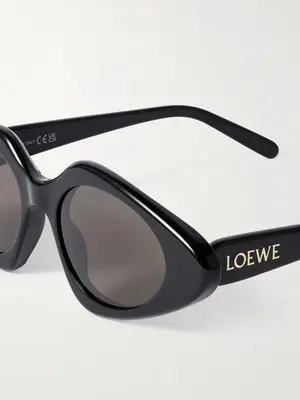 Loewe Slim Cat-eye Acetate Sunglasses