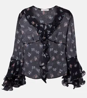 Dorothee Schumacher Floral Georgette Blouse