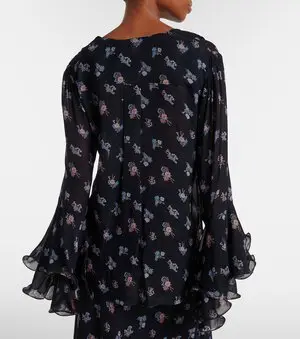 Dorothee Schumacher Floral Georgette Blouse