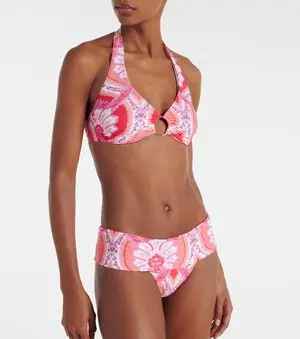 Melissa Odabash Brussels Printed Bikini Top - Multicoloured