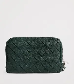 Bottega Veneta Small Intrecciato Leather Pouch