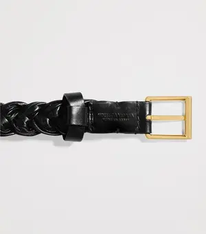 Bottega Veneta Intrecciato Leather Belt