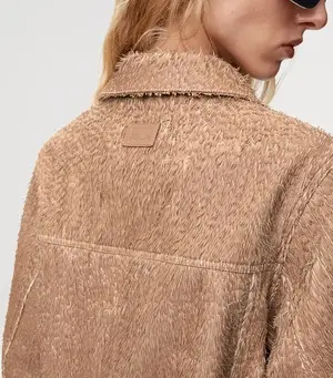 Loewe Textured Lambskin Oversized Jacket