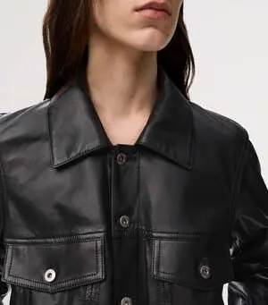 Loewe Relaxed Lambskin Leather Jacket