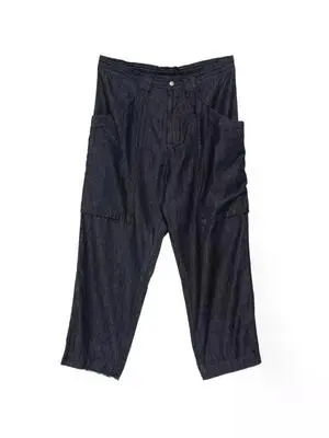 Yohji Yamamoto 6oz Twill Denim Pants - Blue