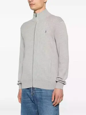 Polo Ralph Lauren Ribbed Knit Zip Cardigan
