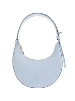 Furla Crescent Zip Mini Tote Bag - Blue