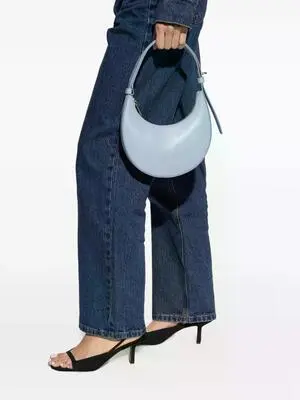 Furla Crescent Zip Mini Tote Bag - Blue