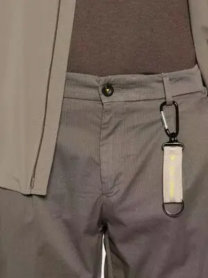 MANUEL RITZ Pleated Twill Trousers - Grey