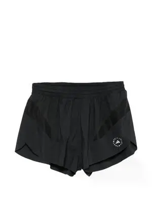 Adidas By Stella McCartney Logo Detail Shorts - Black