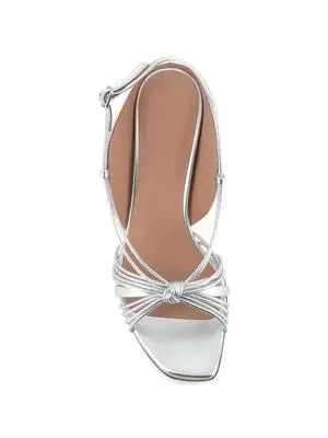 MALONE SOULIERS Nomi Metallic Leather Sandals