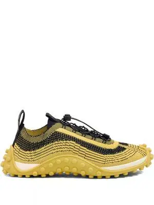 AMI Paris Mirage Lace-up Sneakers - Yellow