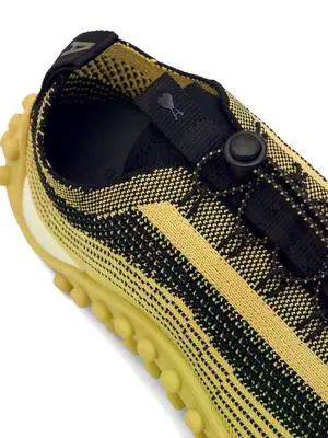 AMI Paris Mirage Lace-up Sneakers - Yellow