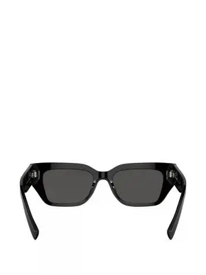 Dolce & Gabbana Studded Square Frame Sunglasses