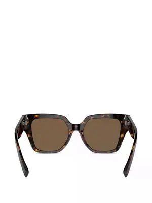 Dolce & Gabbana Square Frame Sunglasses - Brown