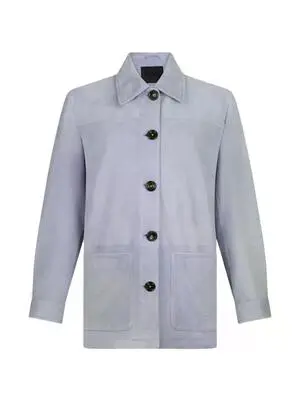 Liu Jo Suede Jacket With Patch Pockets