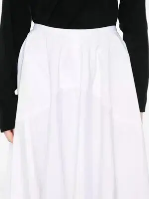 Bite Studios Zip-fastening A-line Midi Skirt