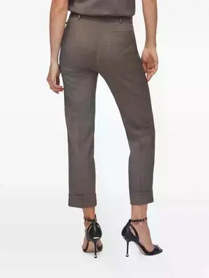 Liu Jo Mélange Fabric Tailored Trousers