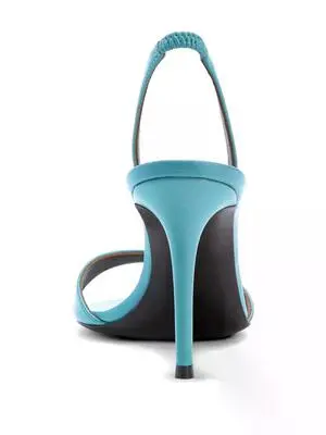 GIUSEPPE ZANOTTI Lilibeth Slingback Sandals - Blue