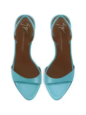 GIUSEPPE ZANOTTI Lilibeth Slingback Sandals - Blue