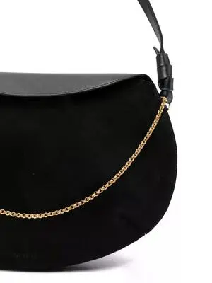 NEOUS Libra Chain Detail Shoulder Bag - Black
